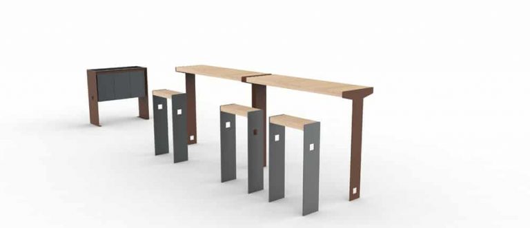 Table bar CUB – Polymobyl