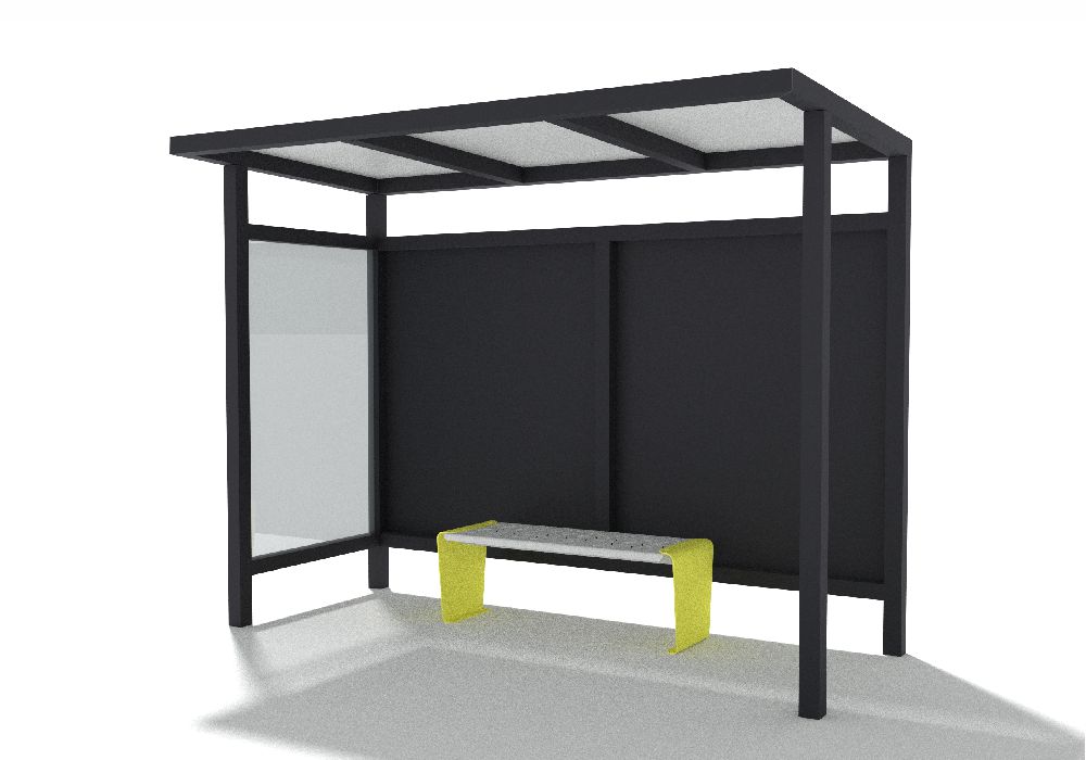 Abris De Bus _ Abri De Bus En Bois – LTAX