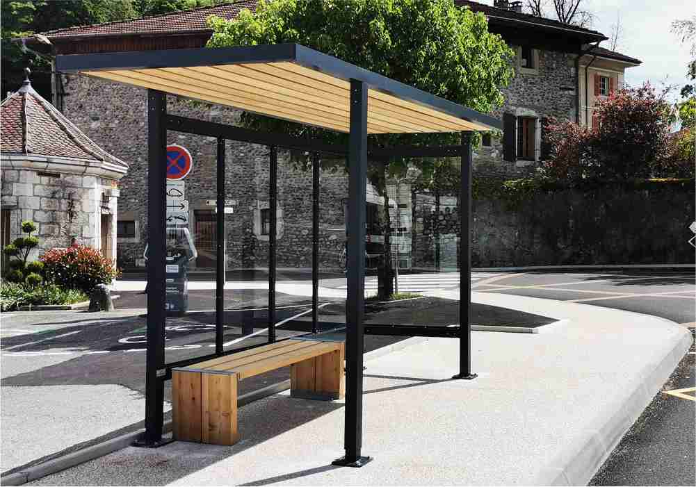 Un abribus design sur mesure avec Polymobyl : Découvrez nos services