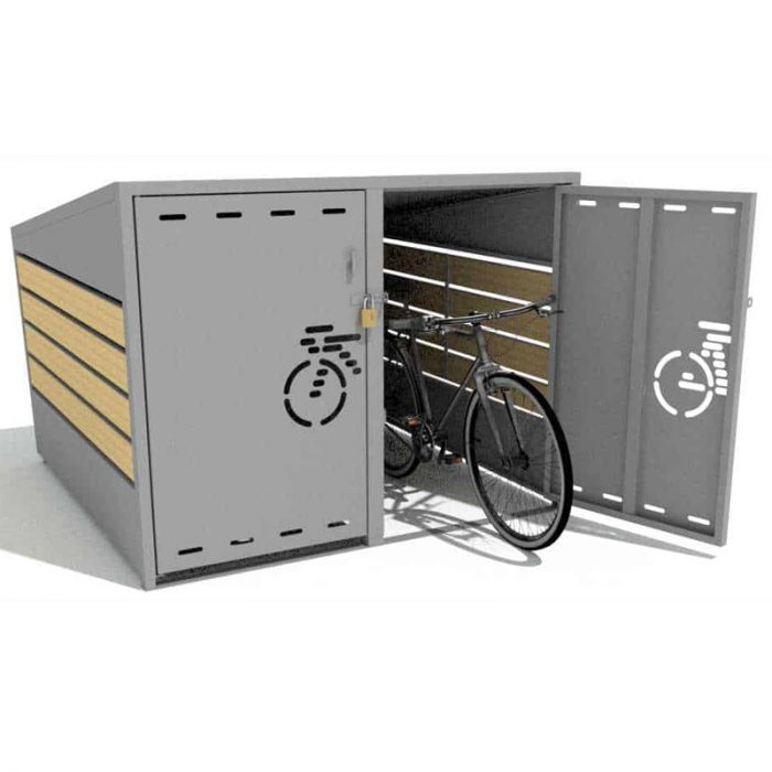 Secure bike box - Polymobyl.com