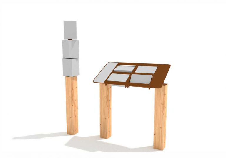 WOODY Playful Interpretation Desk - Polymobyl.com
