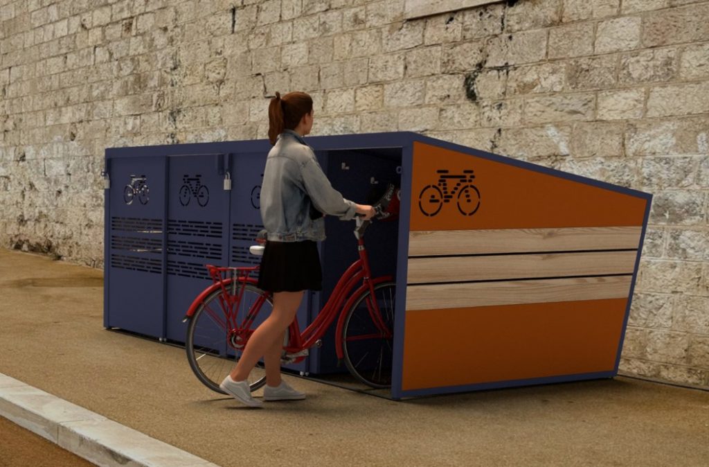 Secure bike box - Polymobyl.com